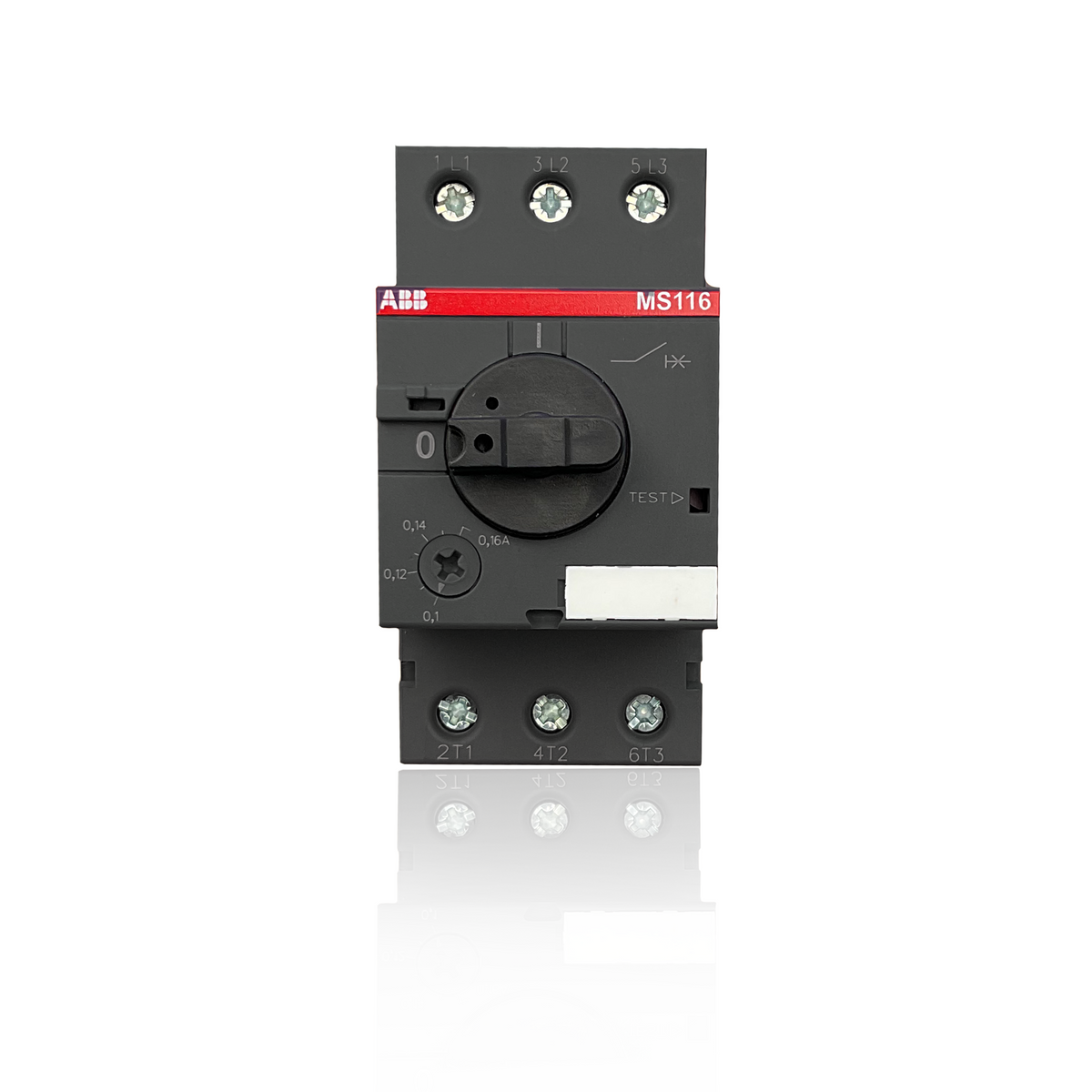Guardamotor Trifasico, MS116-16,Regulable 10-16A, Marca ABB - SPEEDFLEX
