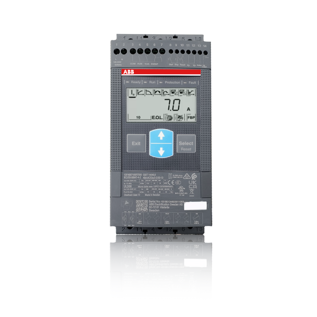 Arrancador Suave Trifásico Marca ABB, Tipo PSE45-600-700, 25 HP 440 VA - SPEEDFLEX